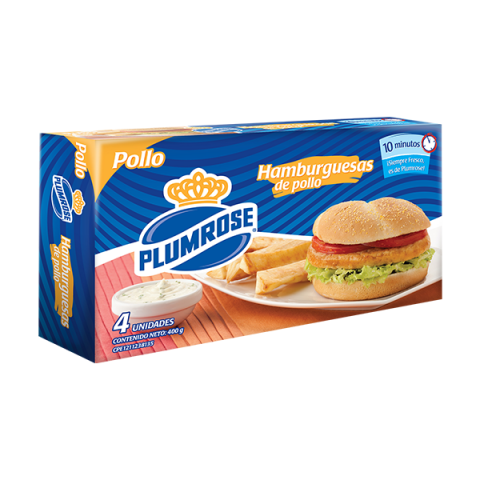 Hamburguesas de Pollo Plumrose | Plumrose